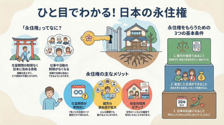 在留資格「永住者」とは｜「永住権申請」をわかりやすく解説します